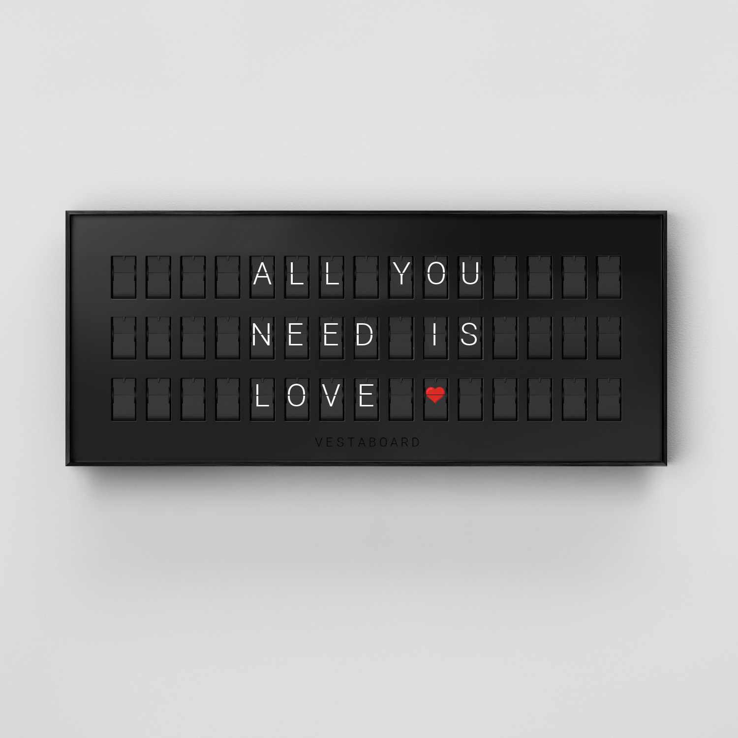 Vestaboard Note - Set the tempo for the ones you love